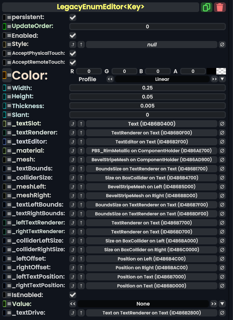 Component:LegacyEnumEditor - Resonite Wiki